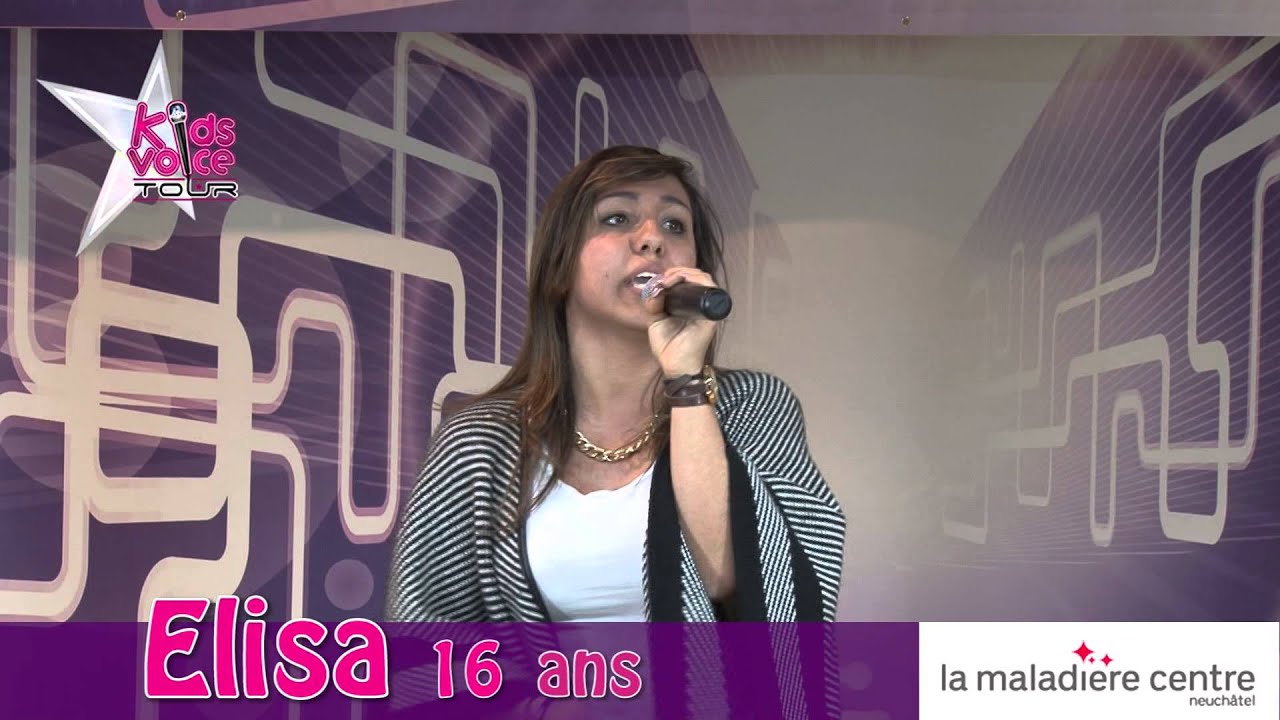 Elisa - Kids Voice Tour - Maladière Centre - YouTube