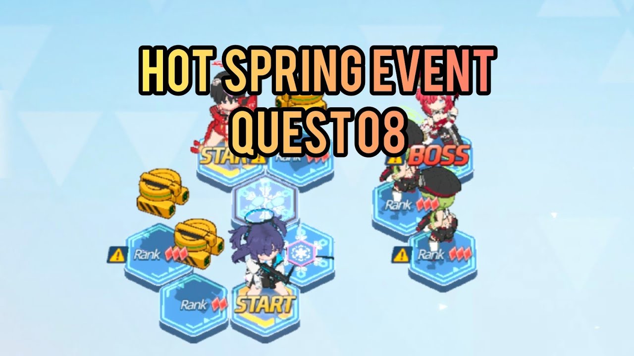 [Blue Archive Global] - Hot Spring Resort No. 277 Daily logs! | Quest 8 ...