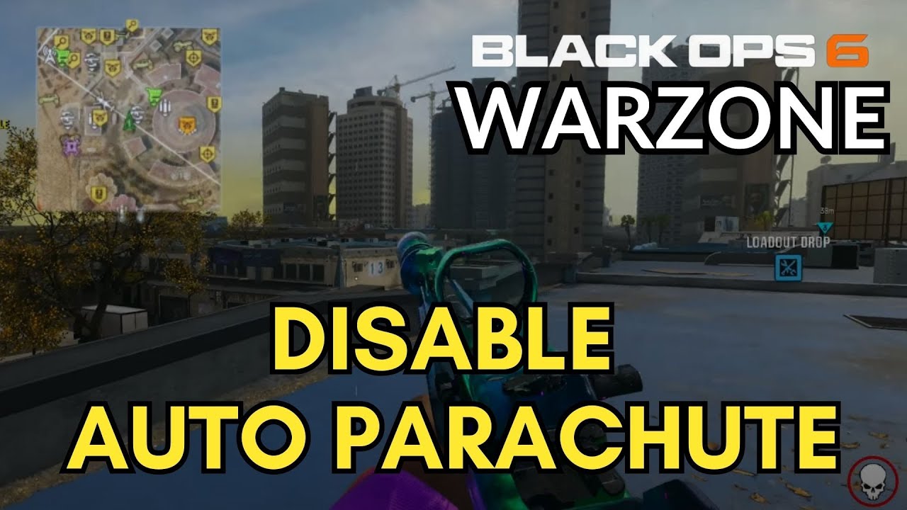 WARZONE: How to Turn OFF Automatic Parachute Deploy in Black Ops 6 Warzone - YouTube