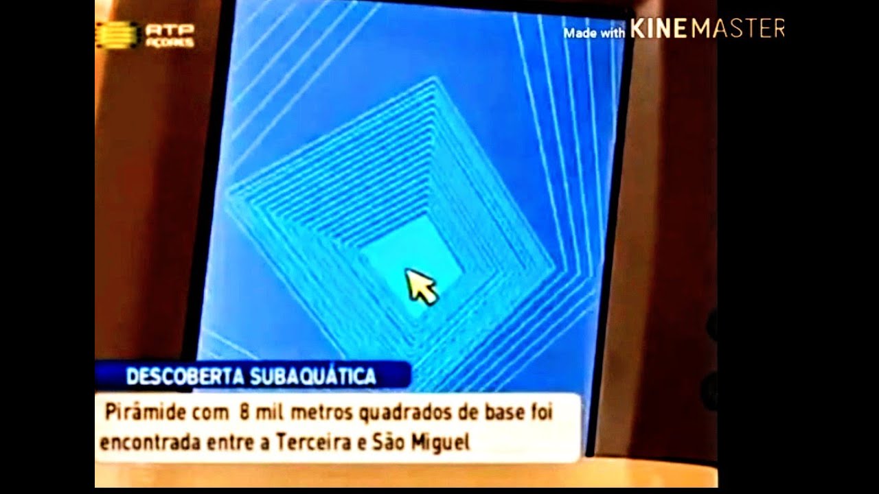 Underwater Pyramid found in Azores, Portugal by fisherman - YouTube
