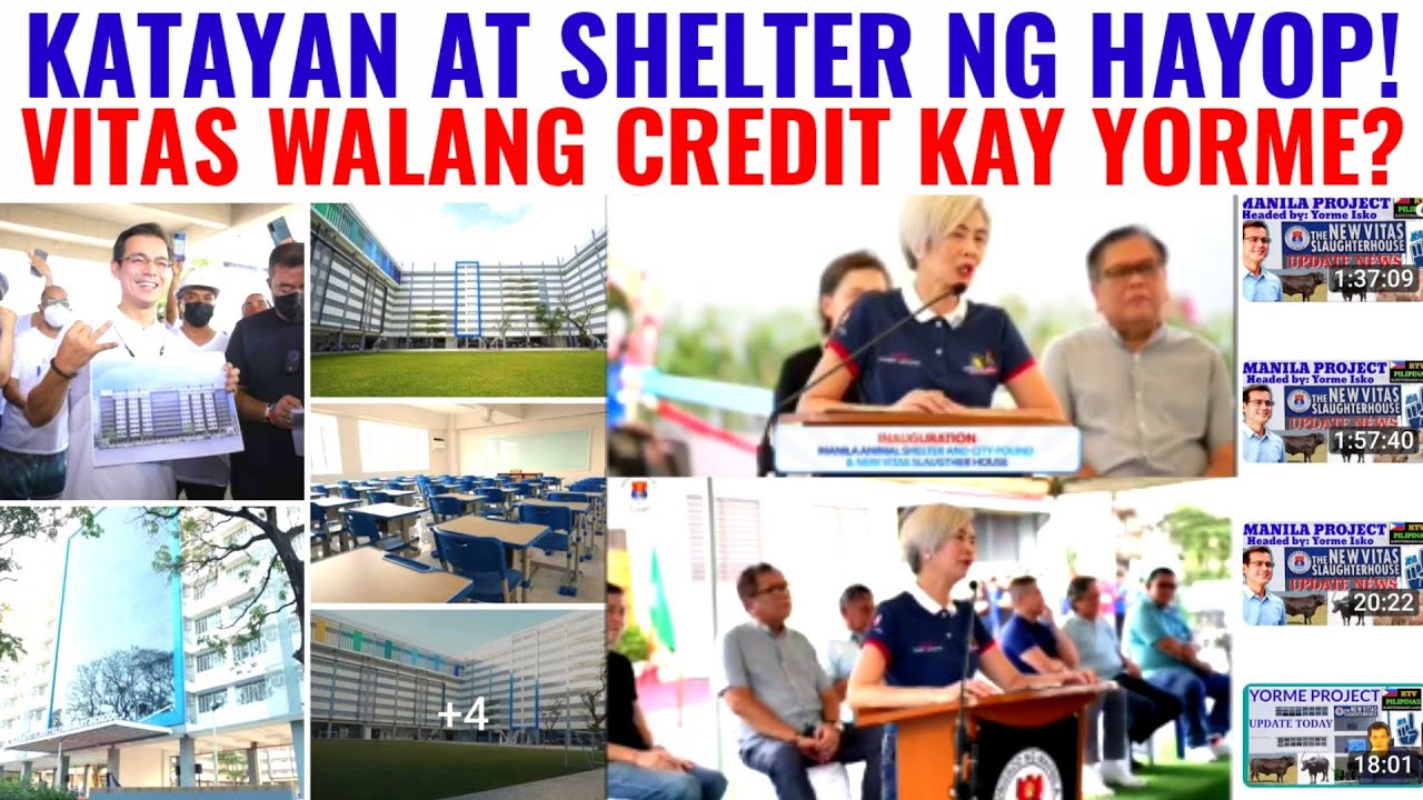 PROJECT NI YORME VS PROJECT NI ATE NIYA MAYORA! WALANG CREDIT SAYO ISKO ...