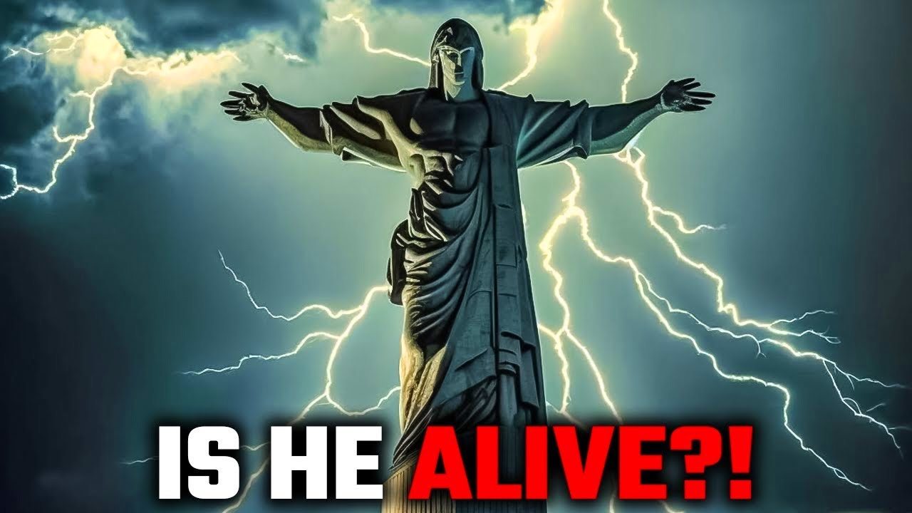 Something TERRIFYING Happened After Lightning Strikes the Statue of ...