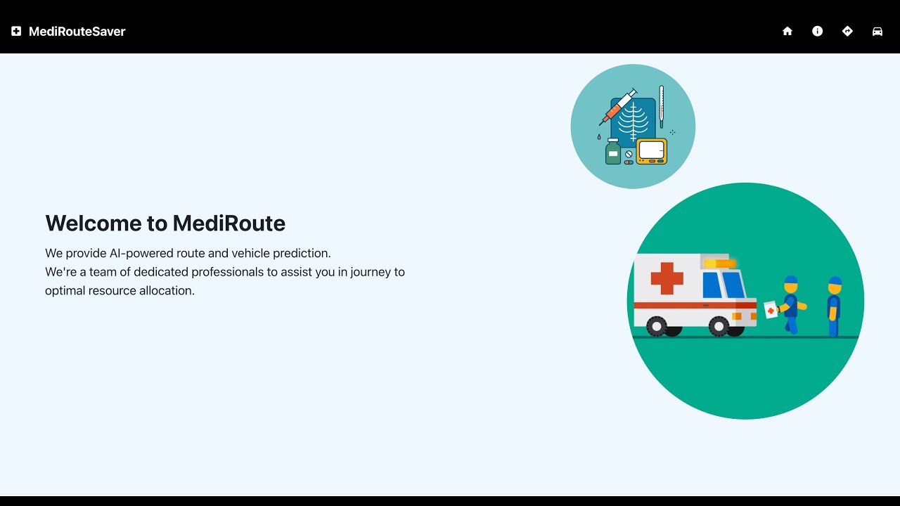 MediRouteSaver: Optimal Route and Vehicle Selection - YouTube