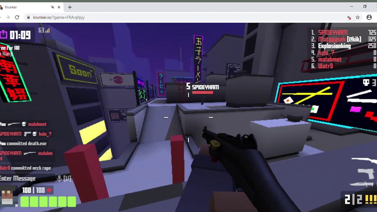Krunker Kills - YouTube
