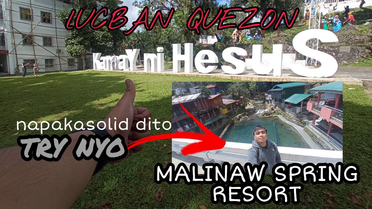 kamay ni hesus and malinaw spring resort (lucban quezon ride) - YouTube