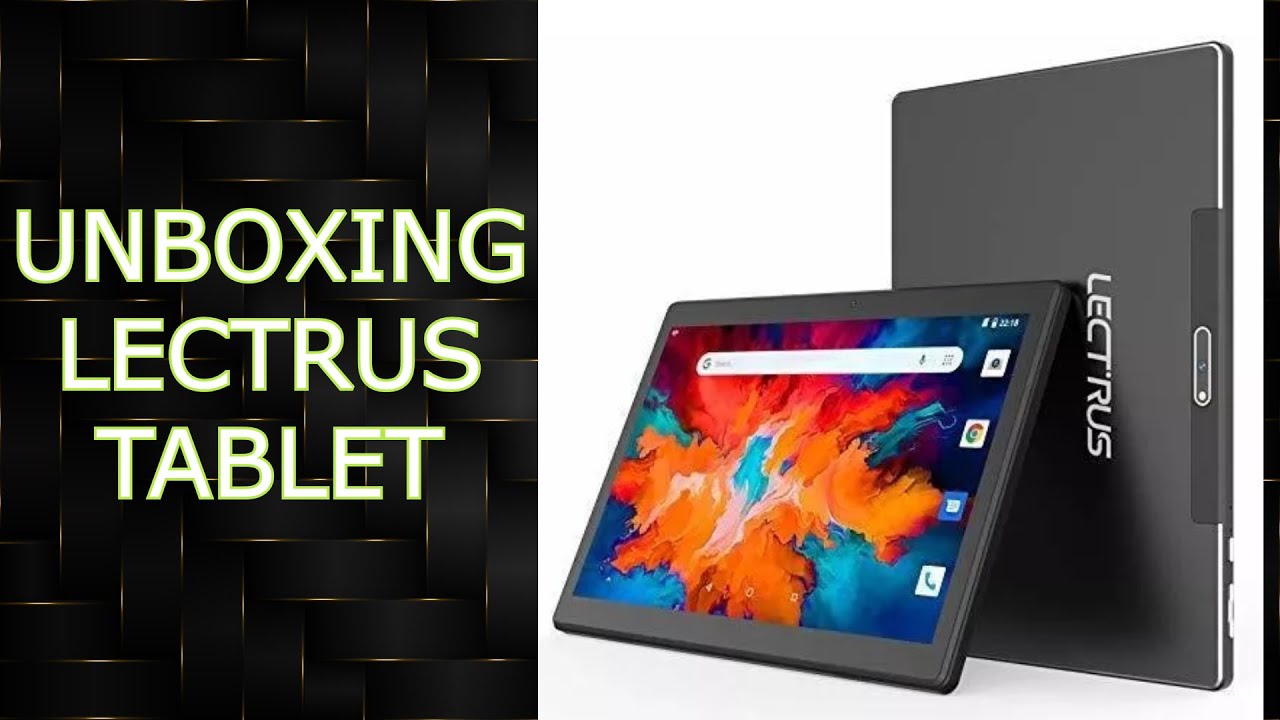 Unboxing Lectrus Android Tablet 10.1 - YouTube