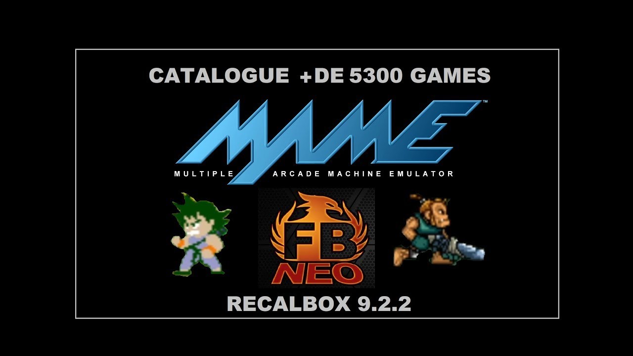 PACK MAME FBNEO 5300 GAMES RECALBOX 9.2.3 - YouTube