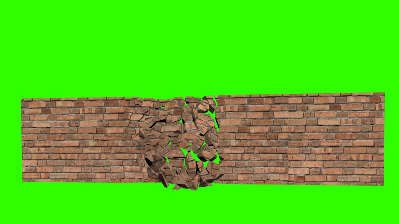 Wall cracks 1 || Green Screen Videos - YouTube