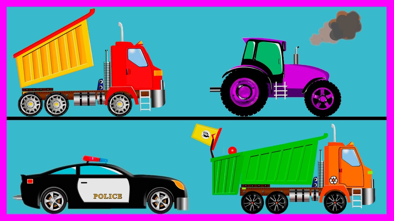 Transportation Vehicles For Children Vehicles Phonic Song Learn ...