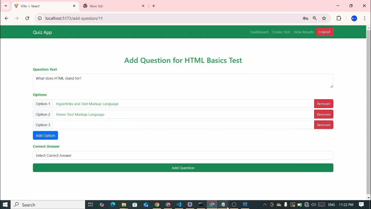 Quiz Management System - YouTube