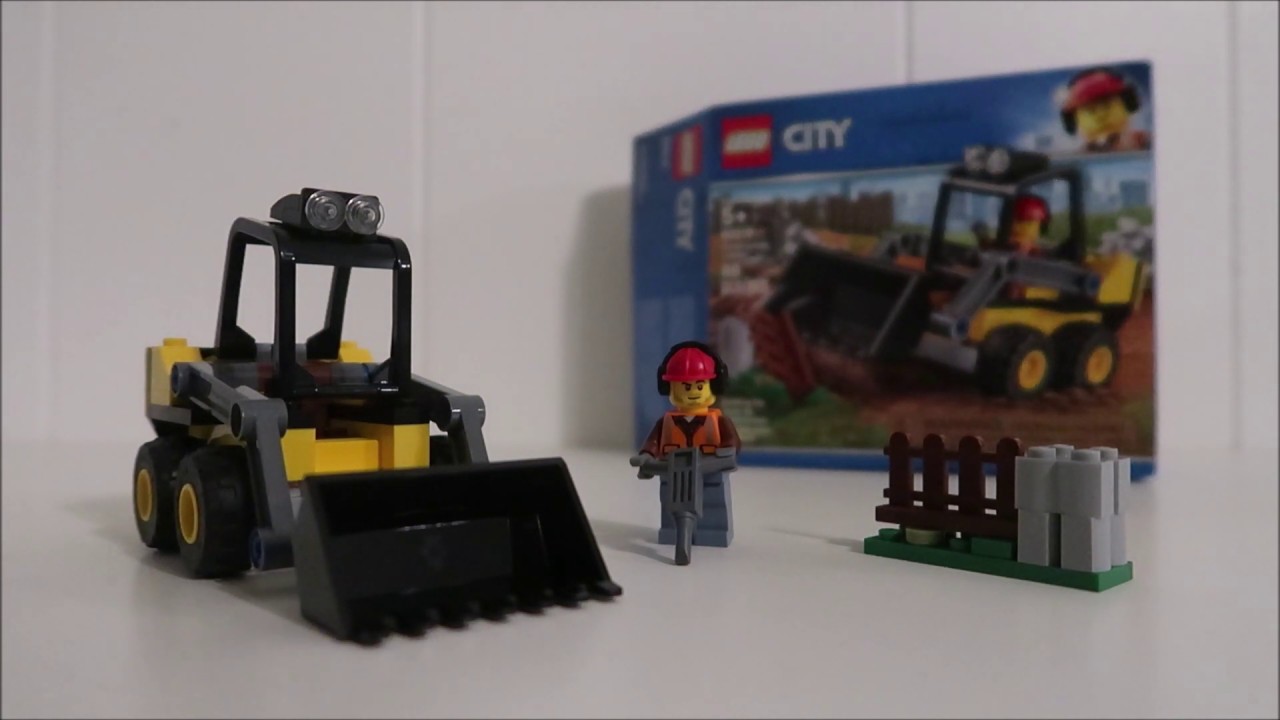 Construction Loader - 2019 LEGO City (60219) - YouTube