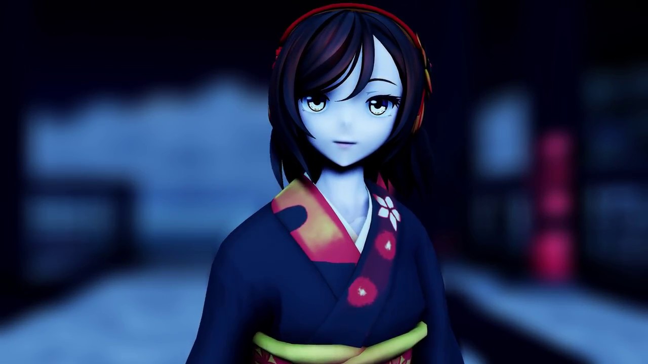 [MMD] Fall Into Unseen Darkness Model DL - YouTube