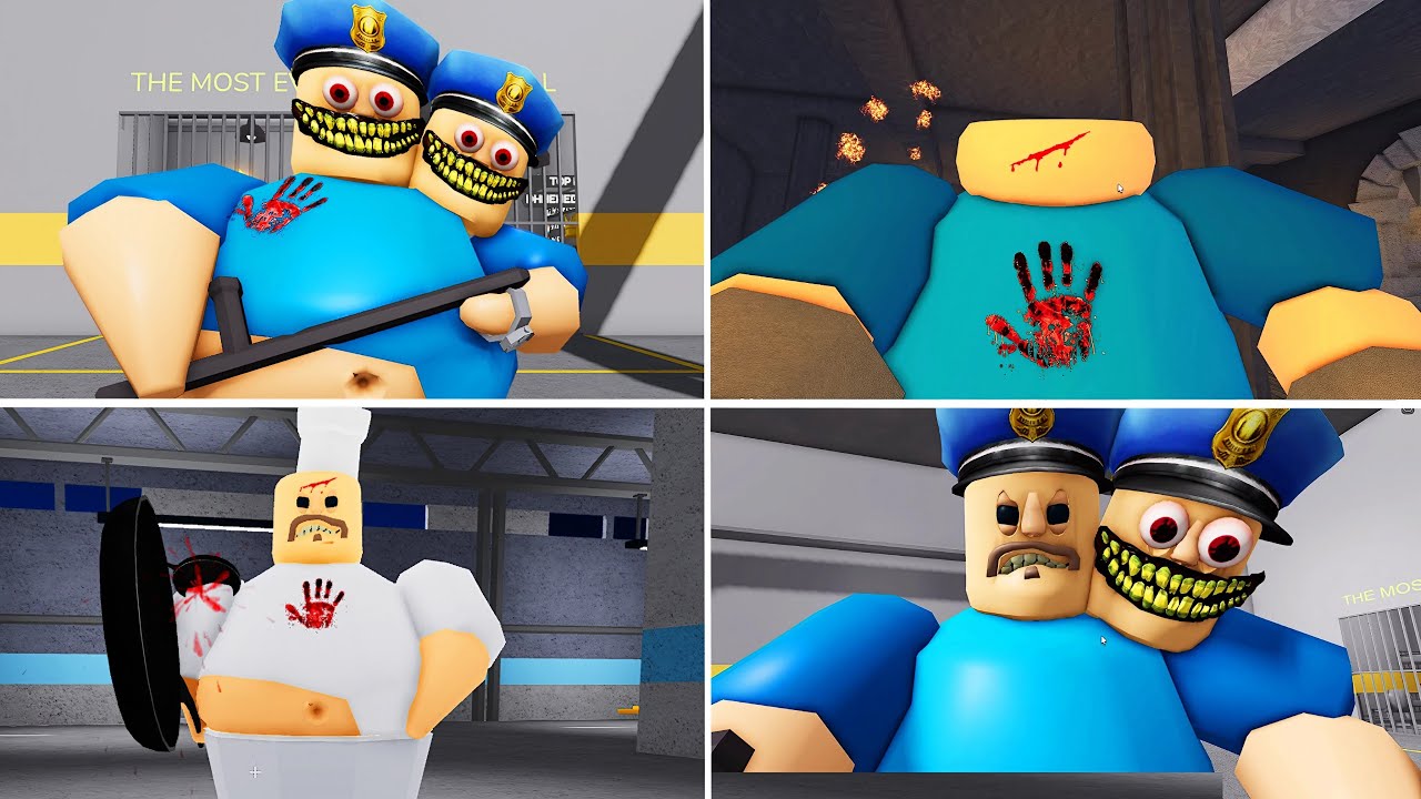 SCARY OBBY | ESCAPE MUTANT SCARY BARRY'S PRISON RUN in ROBLOX | Full ...