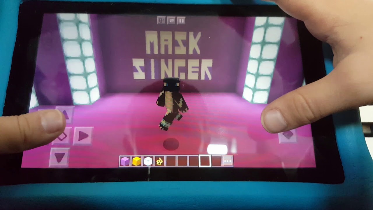 Mask Singer Minecraft Dragon chante stach stach - YouTube