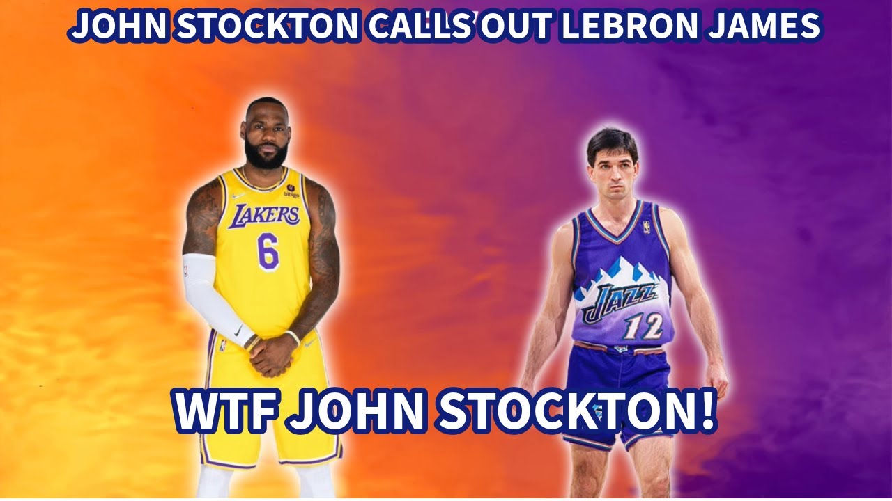 JOHN STOCKTON CALLS OUT LEBRON JAMES FOR RING CHASING - YouTube