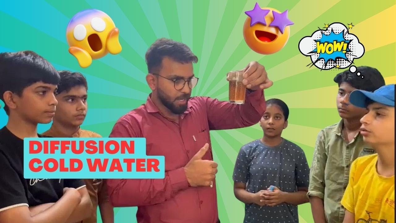 How to Demonstrate Diffusion with Cold Water | Science Hacks - YouTube
