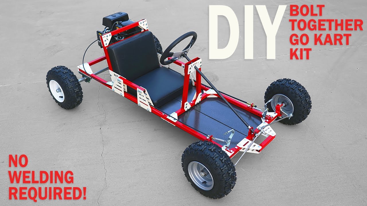 How to build the BOLT KART! Bolt Together Go Kart Instructions - YouTube