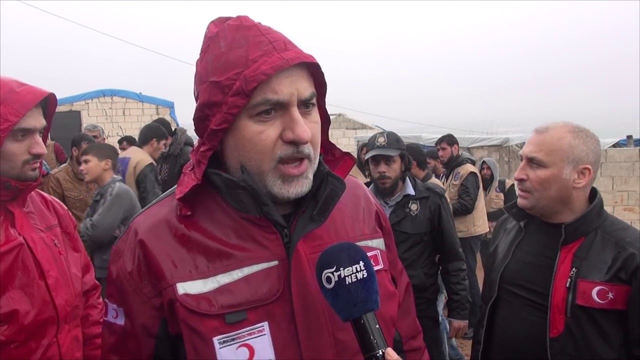 Turkish Red Crescent encourages charities to help IDPs in Syria - YouTube