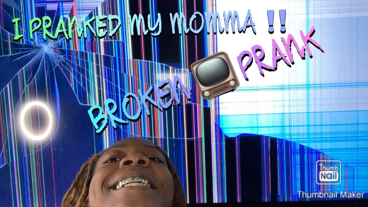 Broken Tv Prank On My Momma Youtube