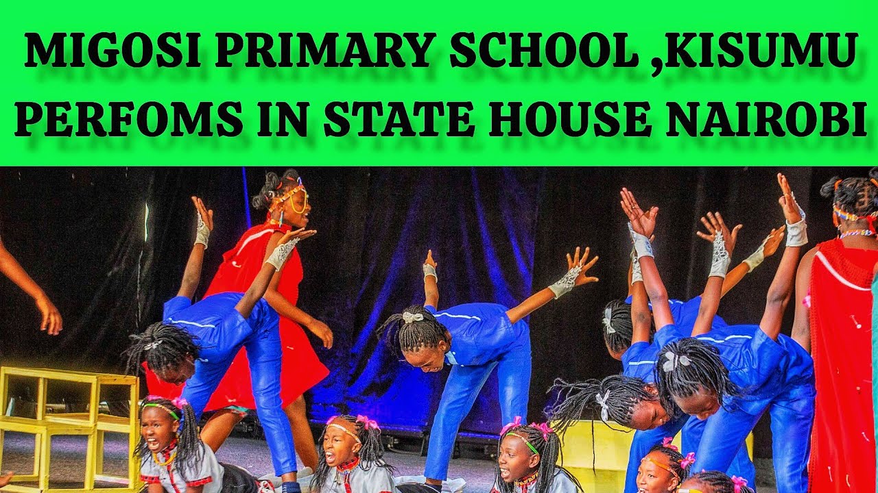Migosi Primary School perfomance during Kenya National Drama Festival ...
