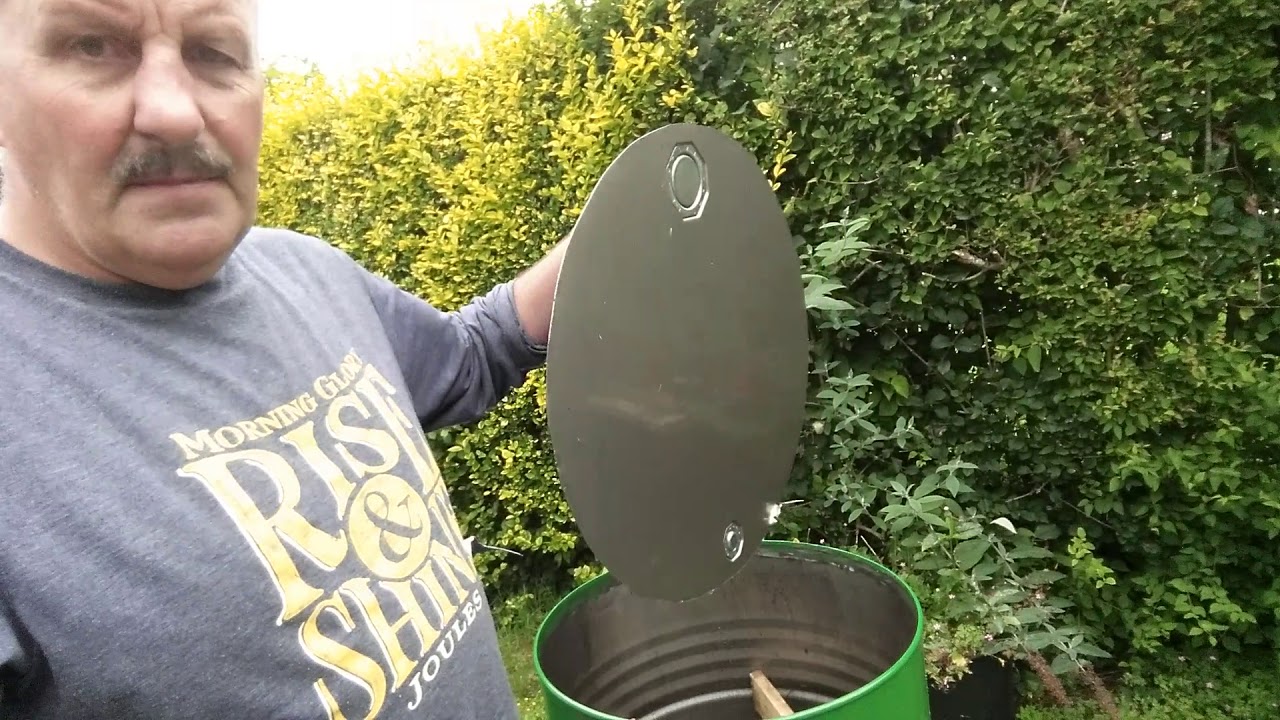 HOW TO UPCYCLE AN OIL DRUM INTO GARDEN PLANTER - PART 3 - YouTube
