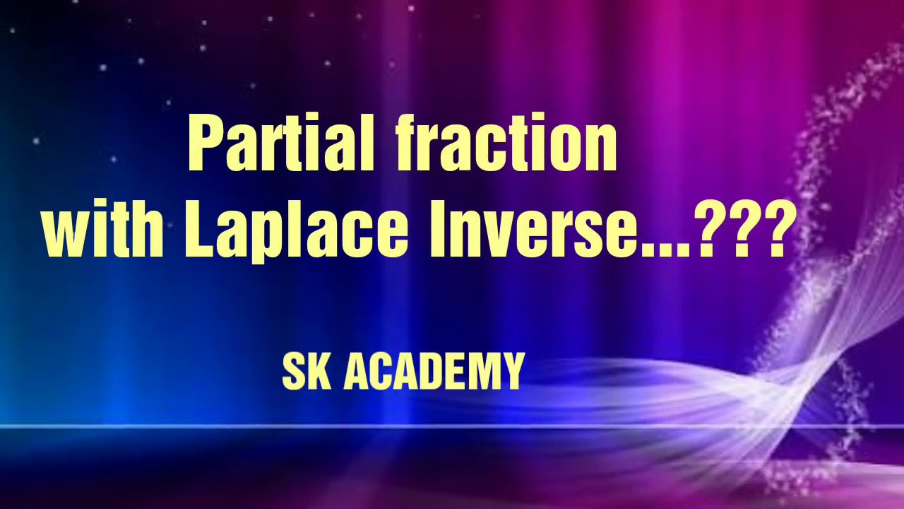 Watch this before solving convolution theorem of Laplace Transform ...