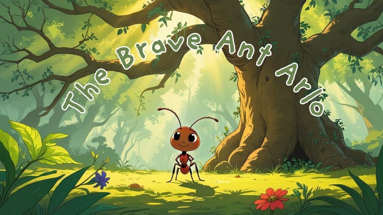 Short story for kid| The brave ant arlo - YouTube