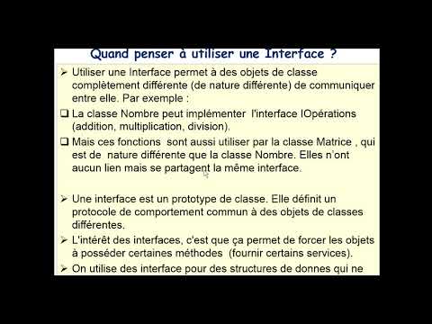 Relation entre Interface et Classe Abstraite : Exemple sous Eclipse Partie 1 - YouTube