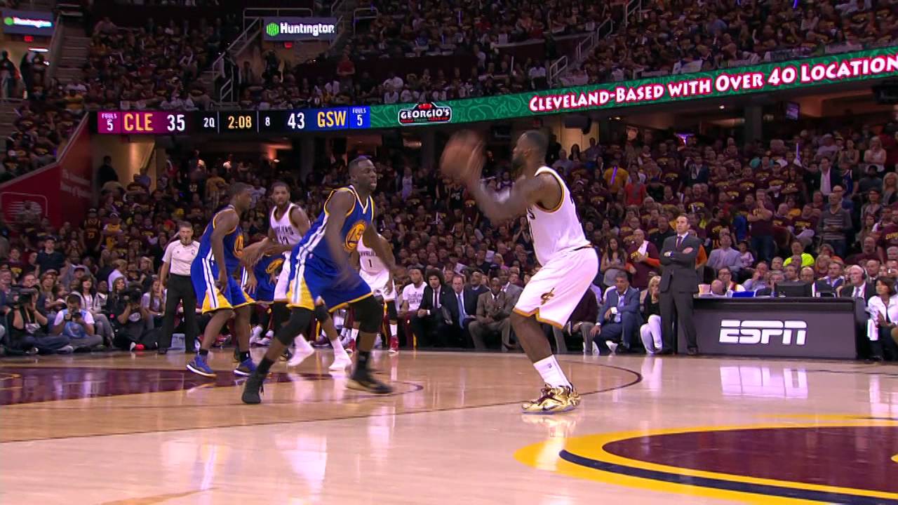 LeBron James Scores 5,000th Career Playoff Point - YouTube