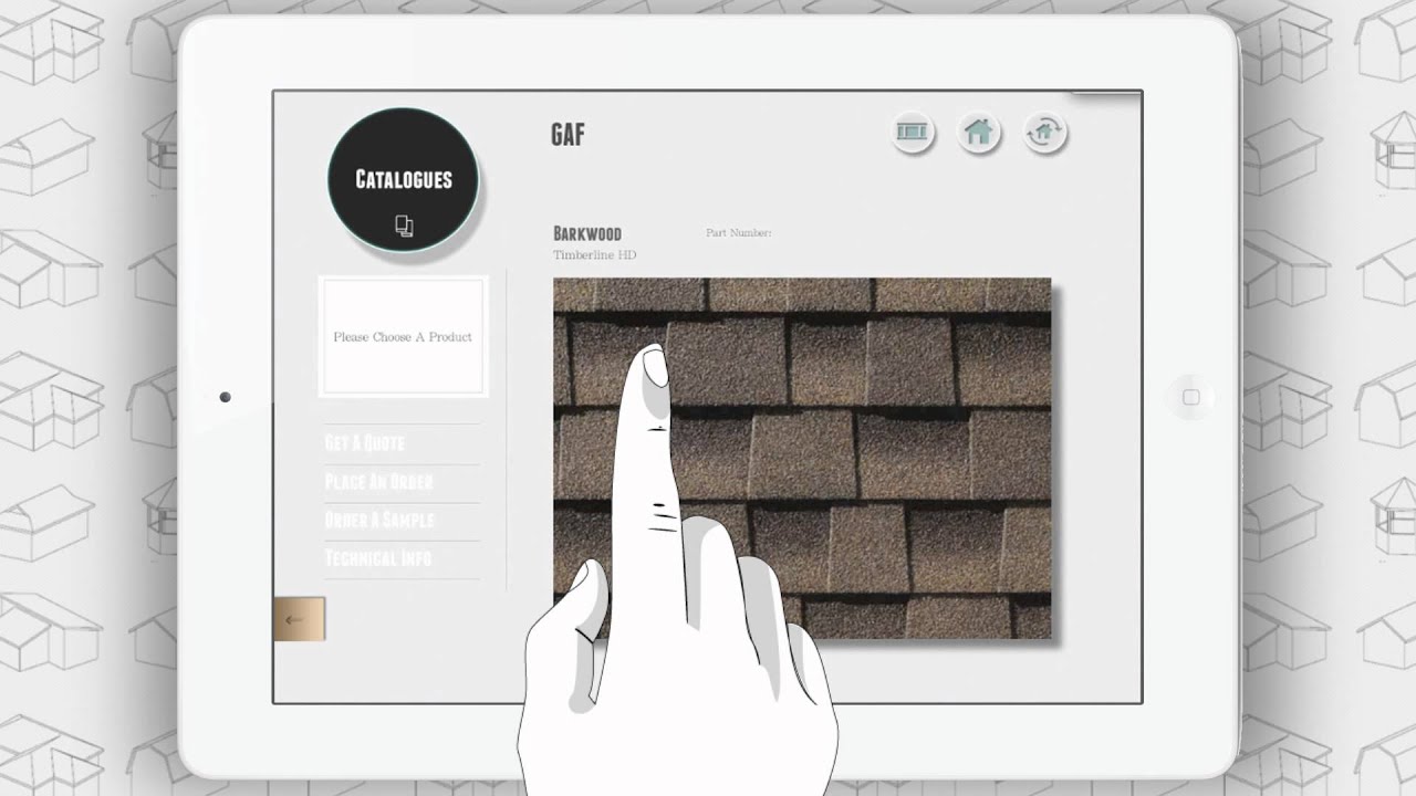 iRoofing for iPad - See a Roofing Material on an Actual Roof - Tutorial ...