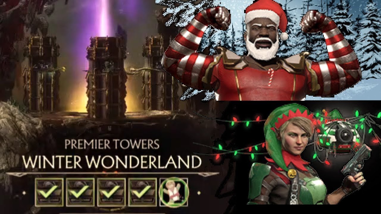 MK11 Christmas Holiday Towers (Winter Wonderland) - YouTube