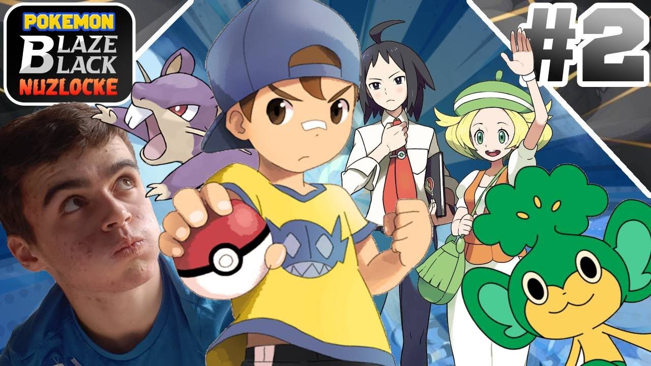 El JOVEN CHANO está MAMADÍSIMO / Pokémon Blaze Black Nuzlocke EP. 2 ...