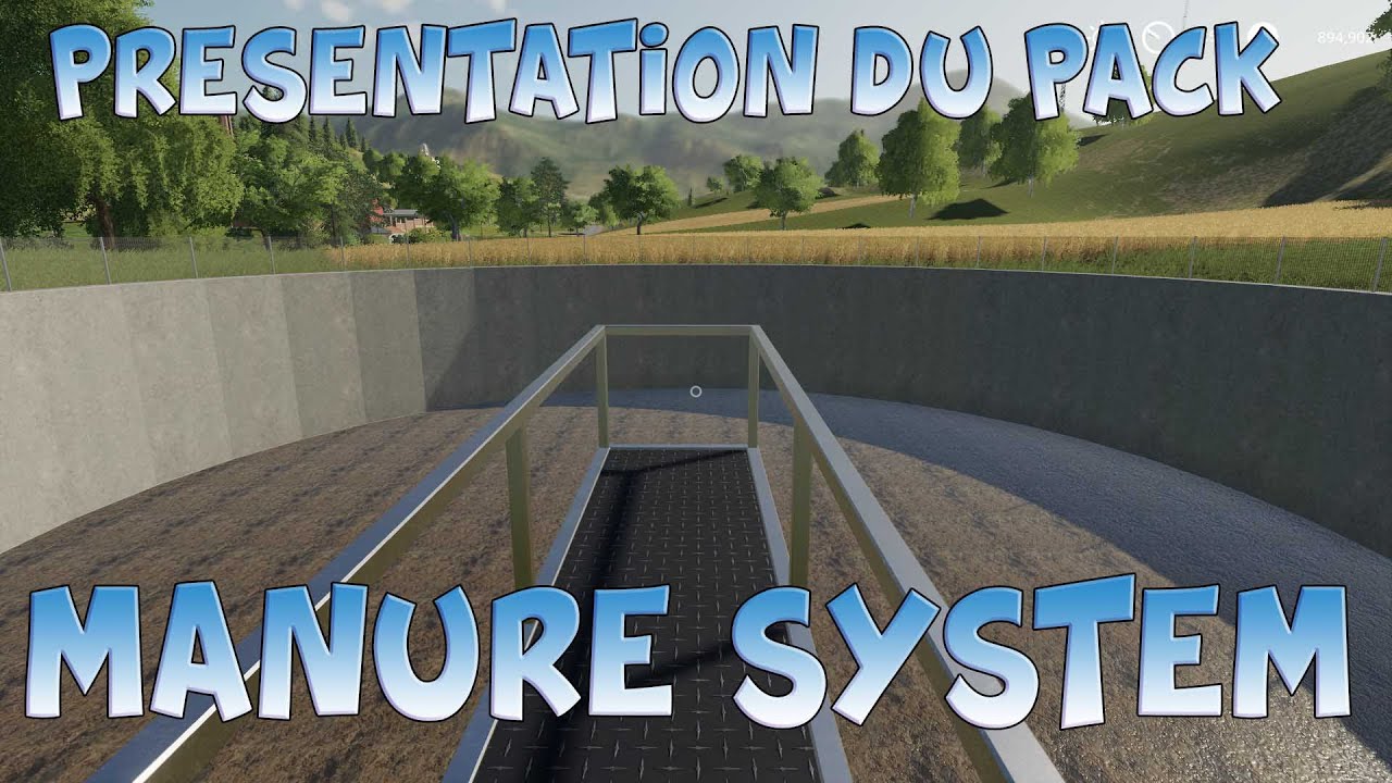 FS19 / Présentation du Pack Manure System By Vextex et Wopster - YouTube