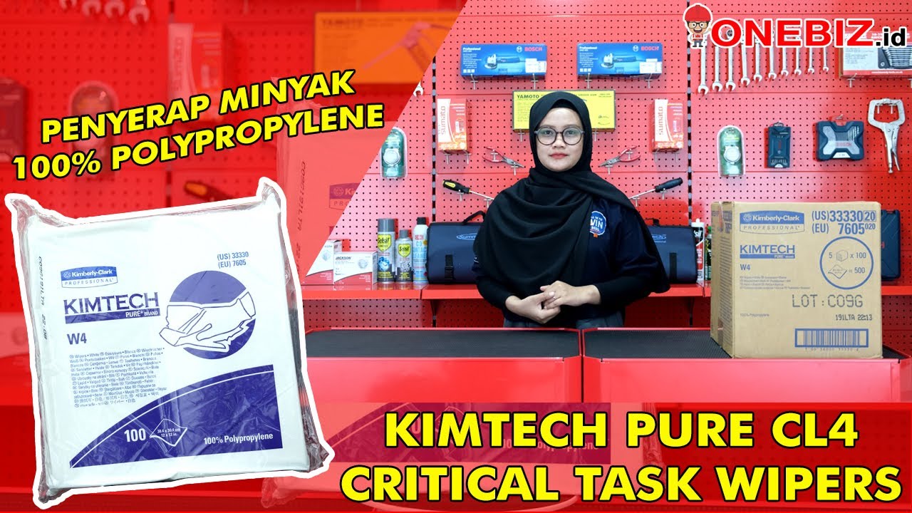 PENYERAP MINYAK 100% POLYPROPYLENE | Jual Kimtech Pure CL4 33330 ...