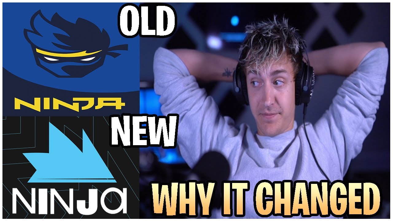 Ninja Explains Why He Changed The Logo Of His Brand! - YouTube