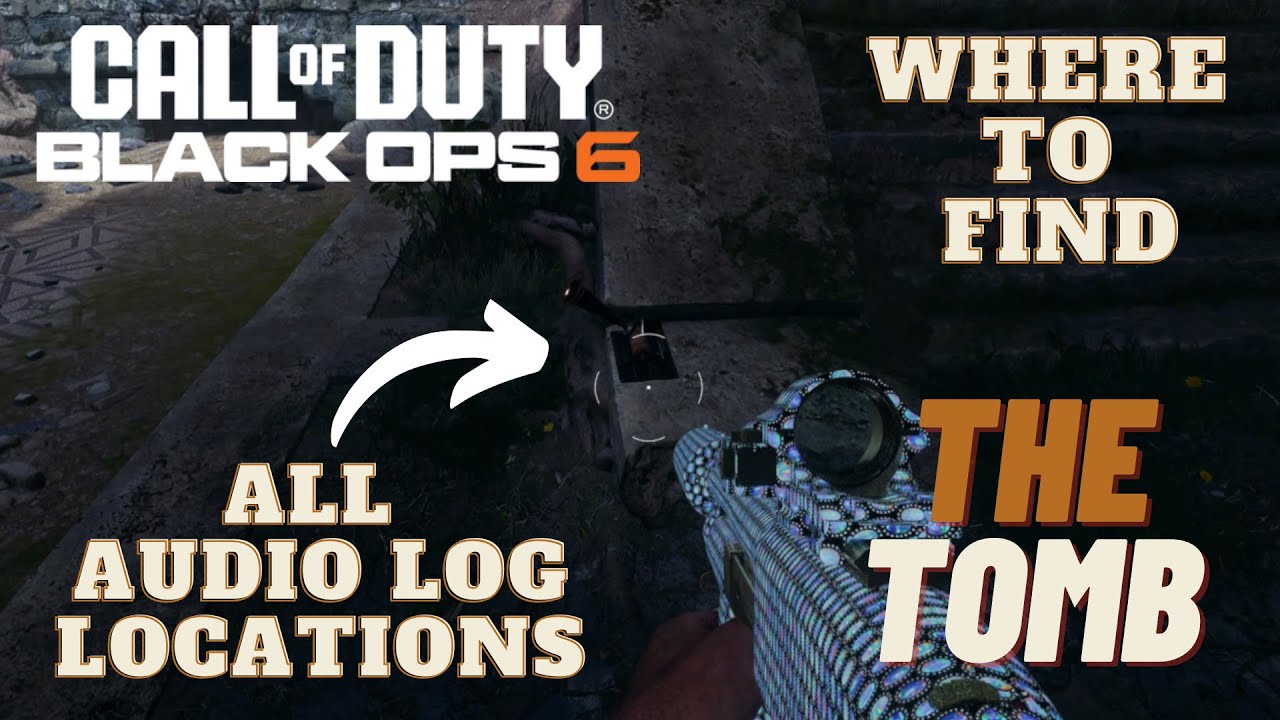 All Audio Log Locations for the Zombie Intel (The Tomb) - COD Black Ops ...