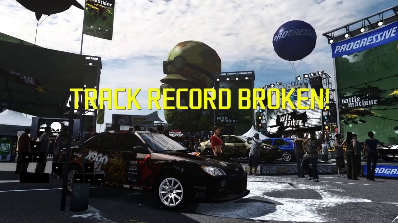 NFS ProStreet: Redux Mod - Testing Graphics! + Keyboard layout - YouTube