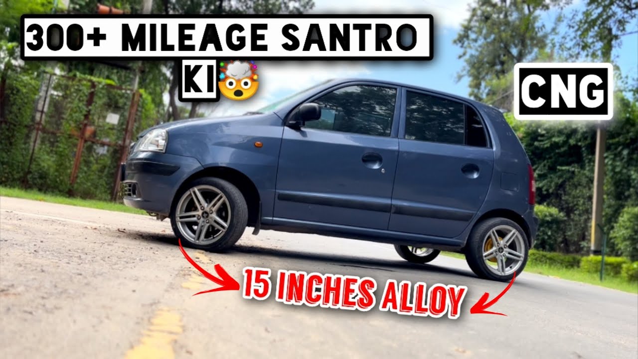 Sabse jada Mileage Dene Vali Santro😱 || Hyundai Santro || 2013 ...