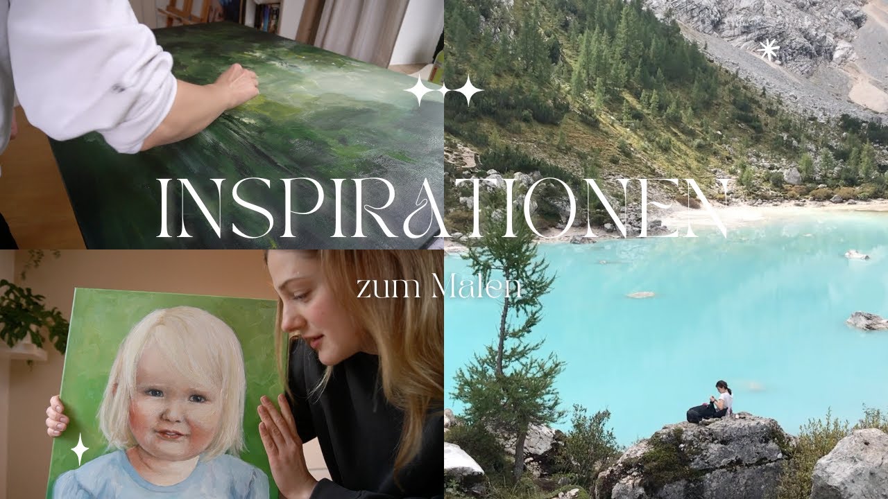 Was mich zum Malen inspiriert 🫧 - YouTube