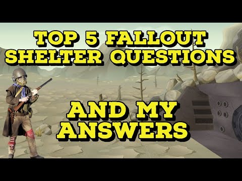 Answering Your Fallout Shelter Questions - YouTube