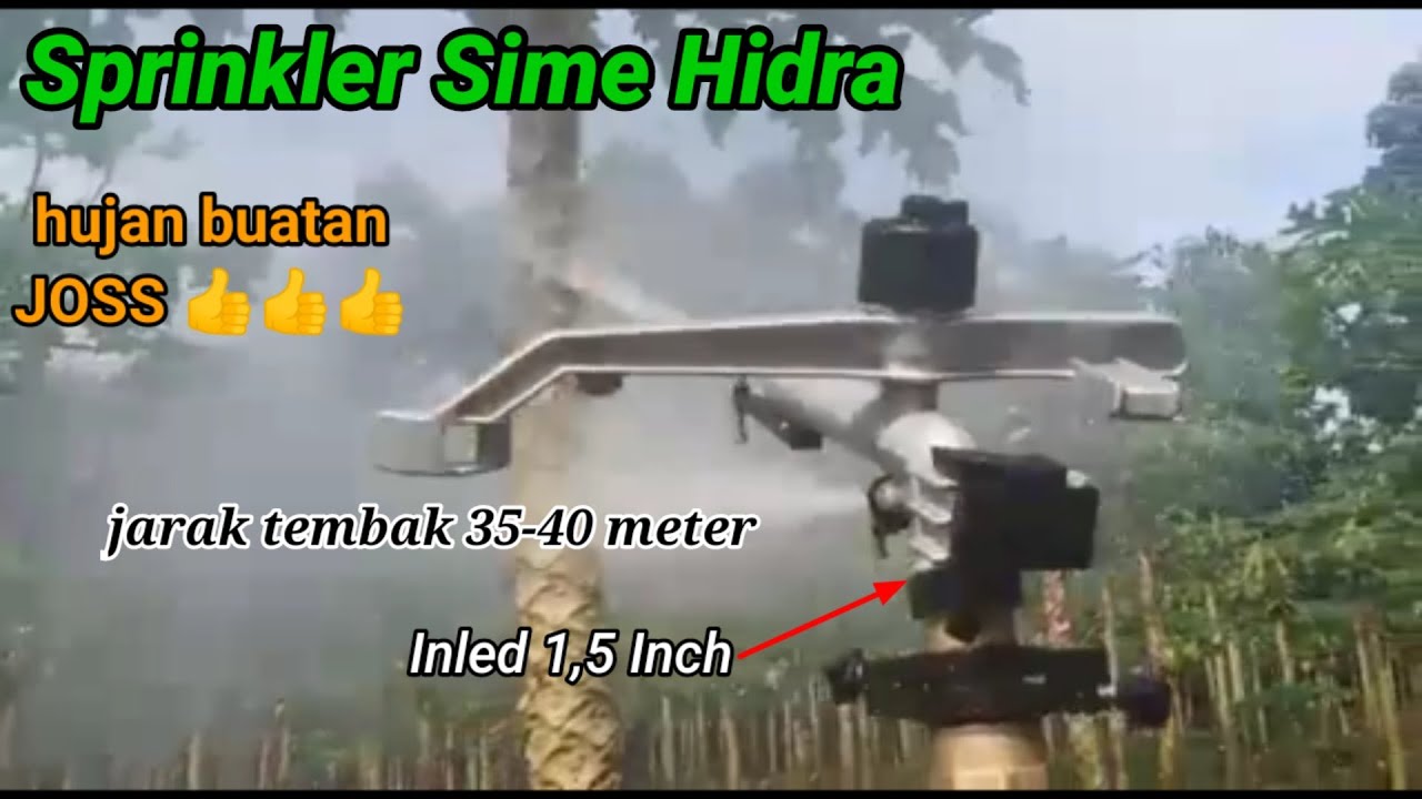 SPRINKLER SIME HIDRA Made In ITALY Jarak tembak 35-40 meter ...