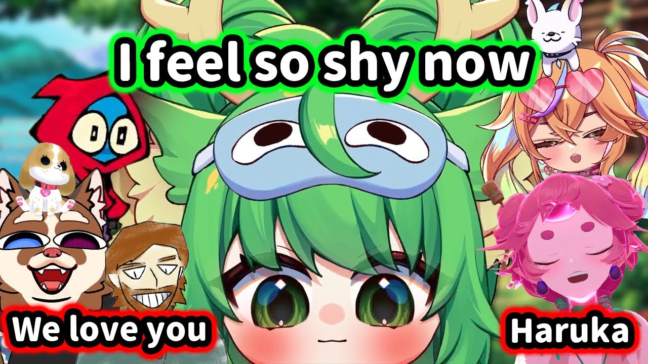 Haruka feels so SHY after learning that Ari, Froggy and everyone are ...