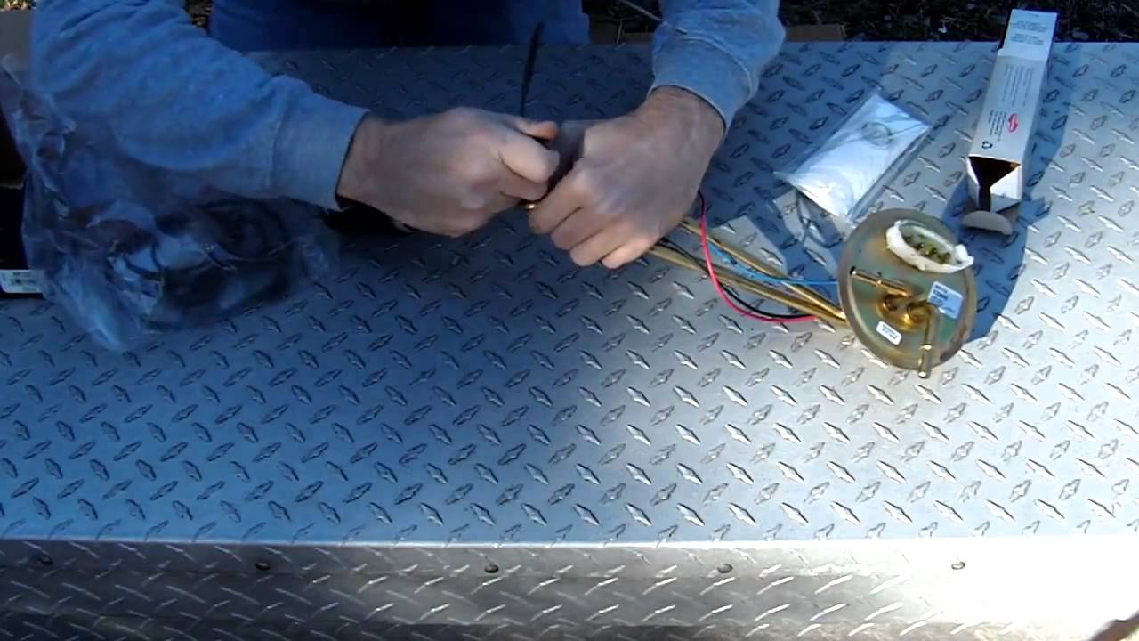 1983 Ford Ranger - Fuel Pump Assembly And Fuel Tank Installation - YouTube