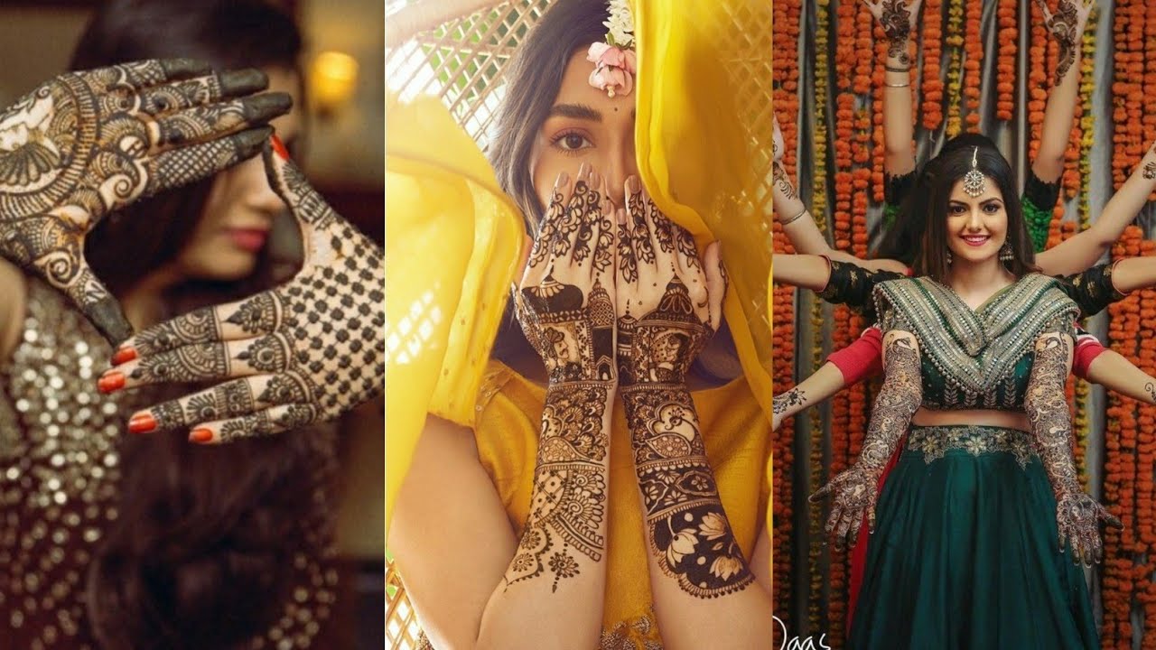 Discover 140 Mehndi Photo Shoot Poses Super Hot Nanoginkgobilobavn