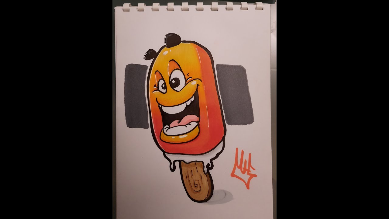 Cartooning With Mark Episode #2 Ice cream - YouTube