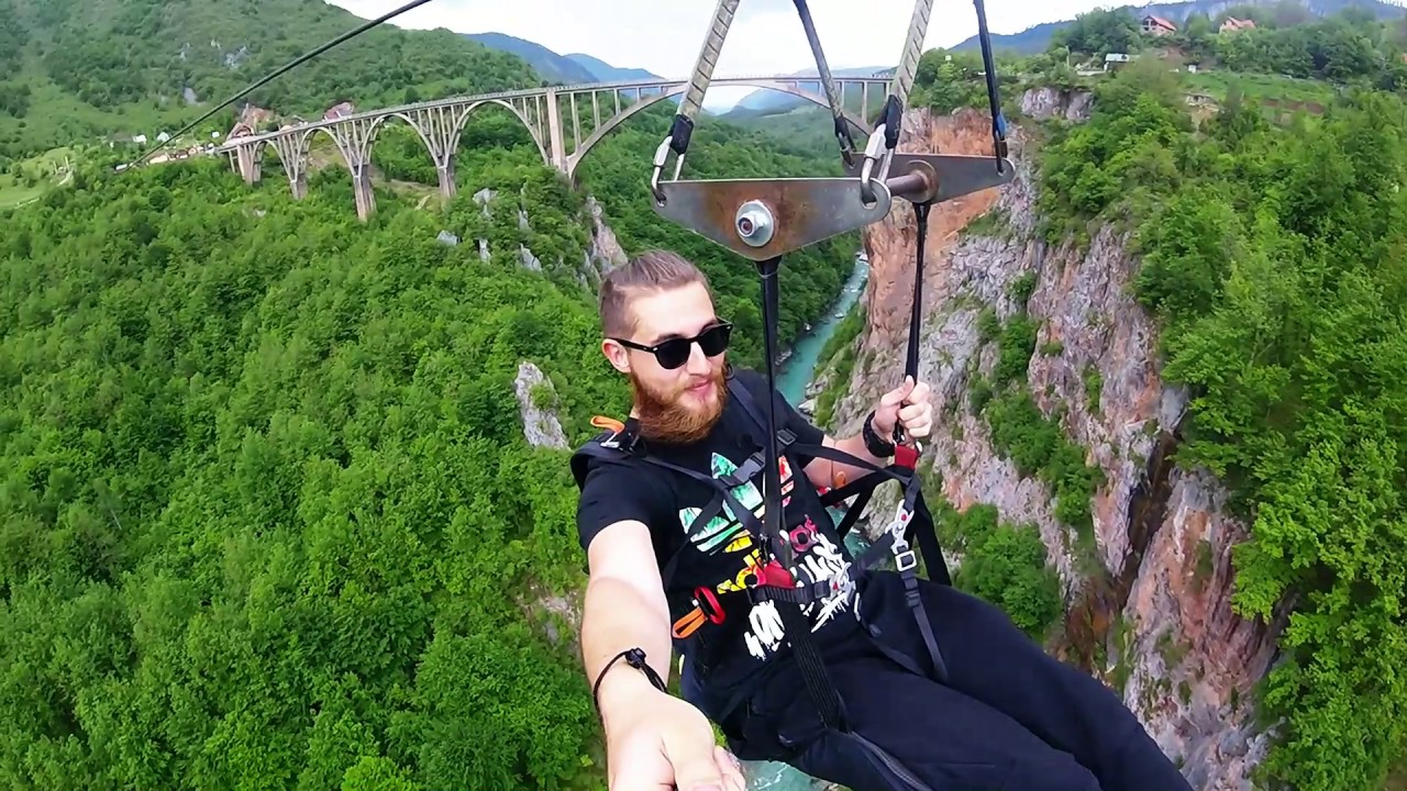Zipline Montenegro 2017 - YouTube