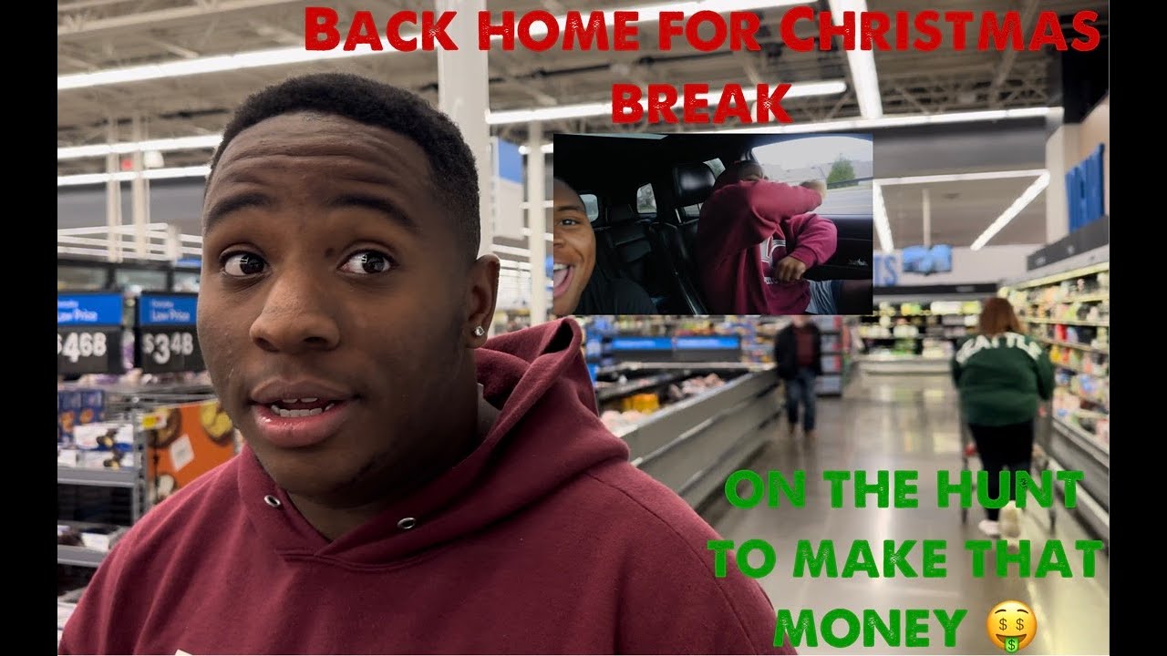 Back home for Christmas break trying to get to that money!! - YouTube
