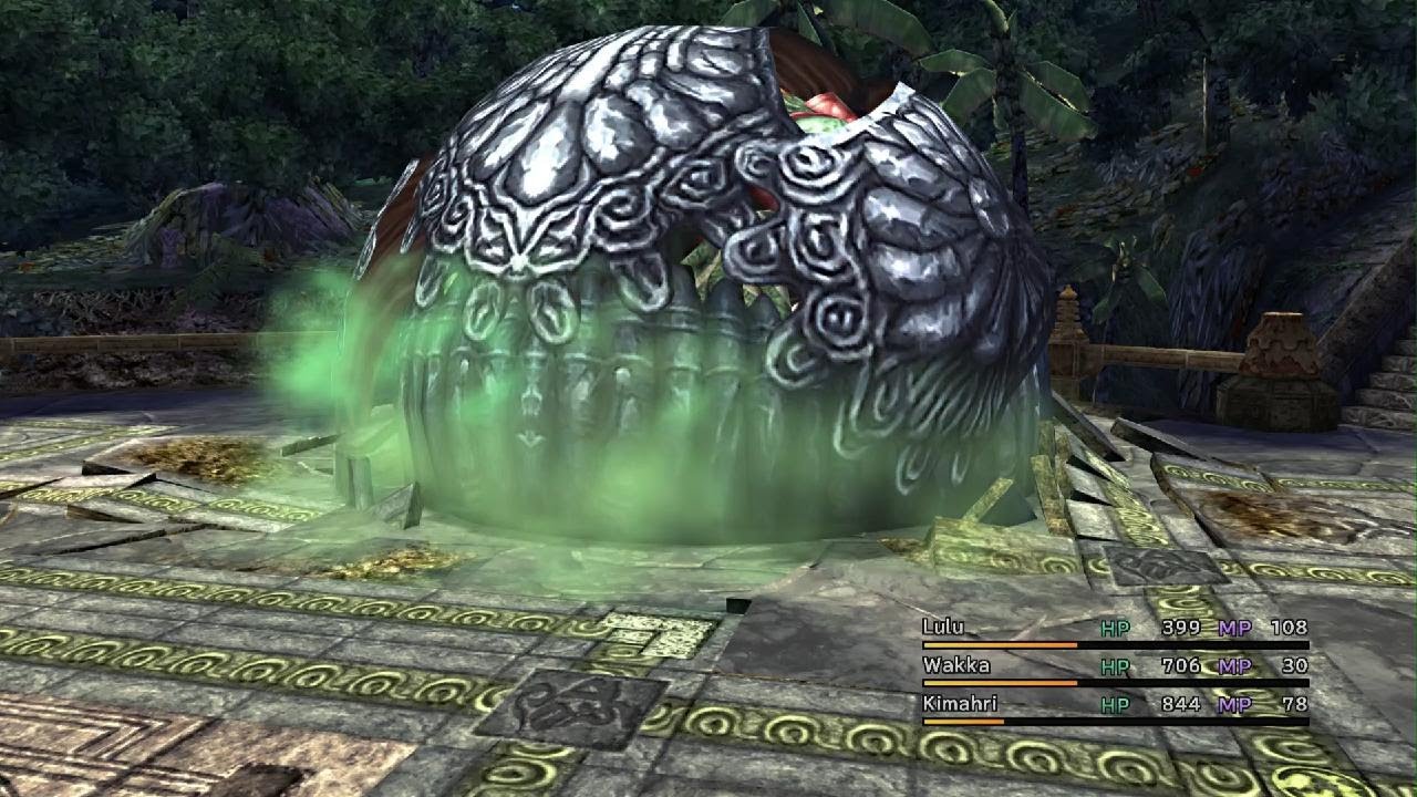 FINAL FANTASY X HD Remaster Sinspawn Geneaux Battle - YouTube