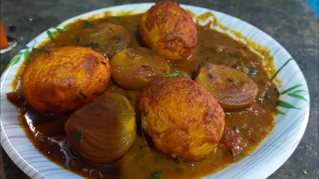 swadisht aanda kari masala recpie - YouTube