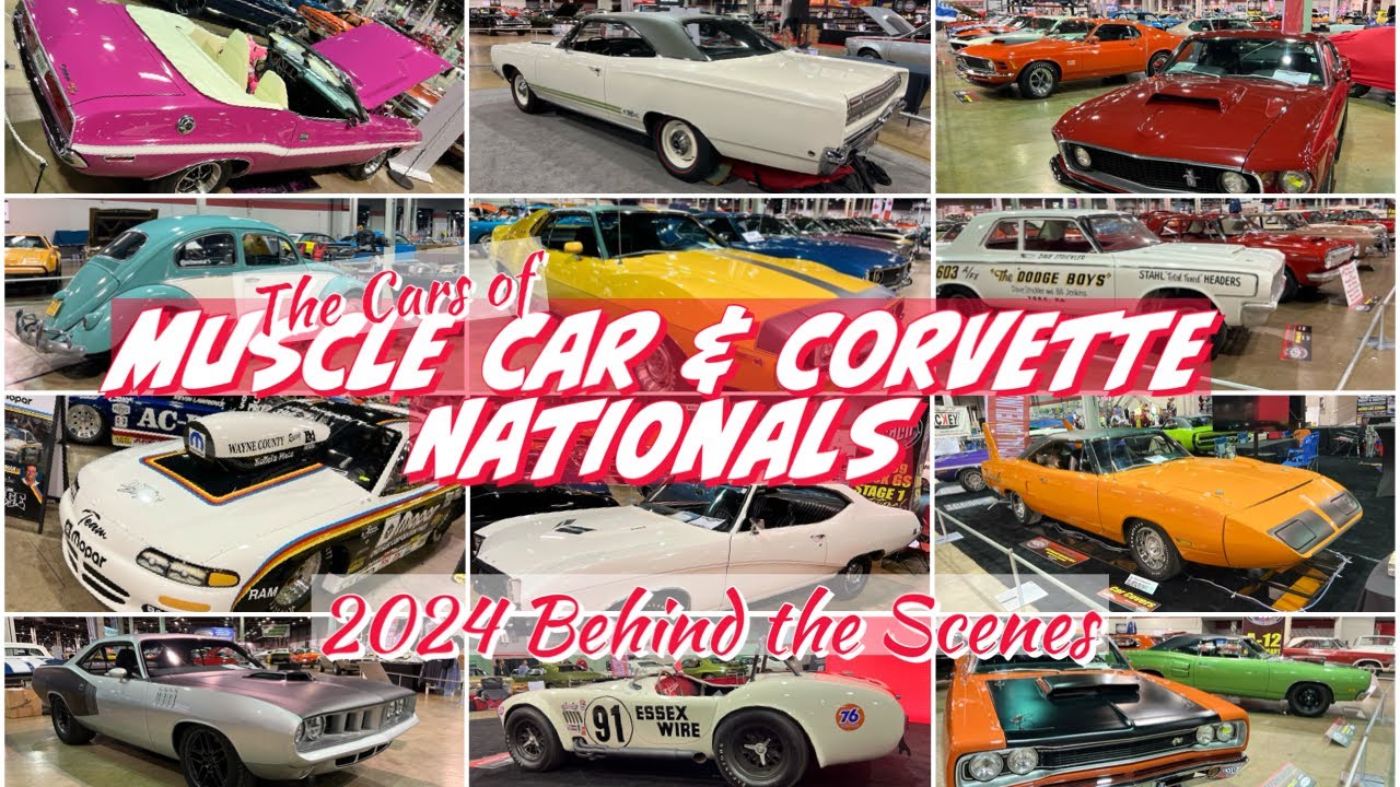 The Cars of MCACN Muscle Car & Corvette Nationals 2024: Behind the ...